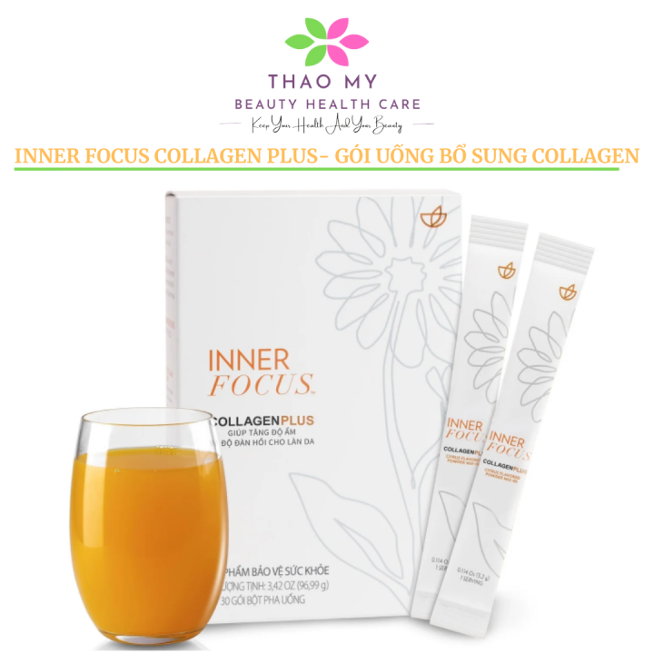 Inner Focus Collagen Plus Nuskin, Collagen Nuskin - Gói uống bổ sung ...