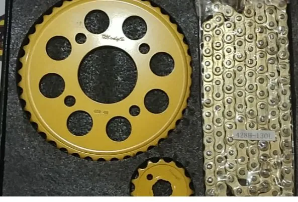 RS150 / CBR150 / GTR 150 Chain Set 15/43/428 (Gold) | Lazada PH
