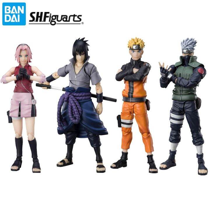 [In Stock] Bandai Original Shfiguarts Naruto: Shippuden Naruto Sasuke ...