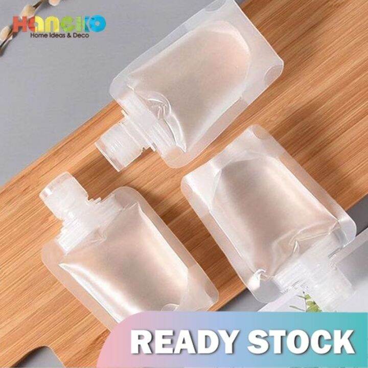 Travel Buddy Refillable Liquid Shampoo Pouch with Lock Cap | Lazada