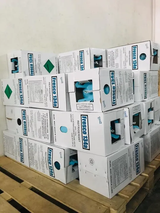 🔥READY STOCK 🔥FRESCO R134a AIRCOND REFRIGERET GAS 13.6kg R134 134A ...