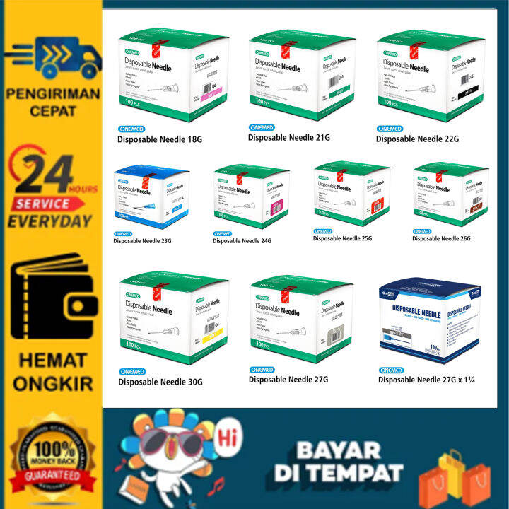 Injeksi Disposable Box Onemed Toko Pasar Senen | Lazada Indonesia
