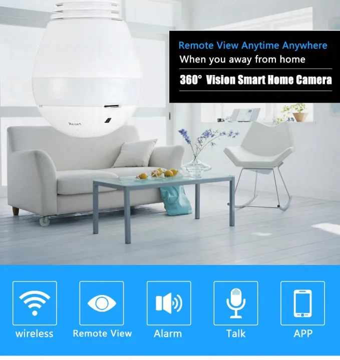 V380s IP CAM Wireless WIFI Network Security Two-Way Audio Home Monitor ...