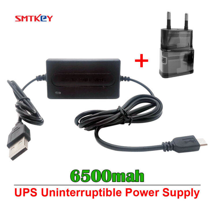 6500mah 5V 2A USB Inligent UPS Uninterruptible Power Supply Mini UPS ...