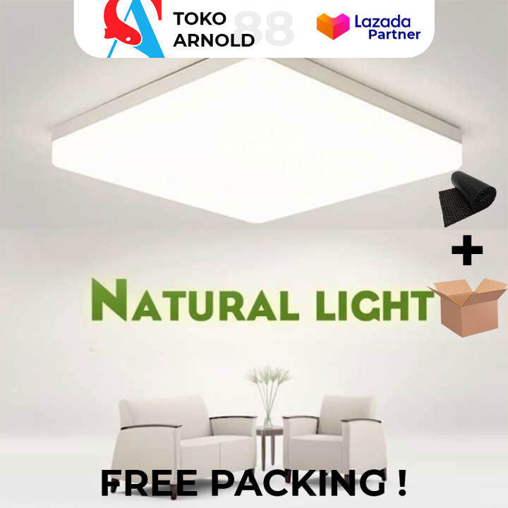 Lampu Plafon Bulat Minimalis LED Atap Rumah Modern Cool White | Lazada ...