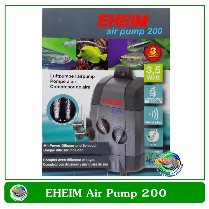 โปรโมชั่นลดราคา Eheim Air Pump 200 ปั๊มลม ปั๊มออกซิเจน 2 ทาง ผลิตจาก ...
