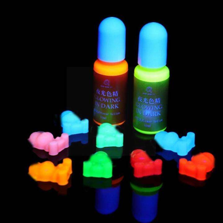 20 Color Fluorescent Pigment Neon Pigments Luminous Light Pigment Dye ...