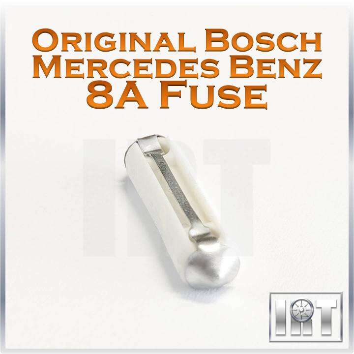 Mercedes Benz Fuse 8A Original Germany Bosch Bullet Fius Kereta Car ...