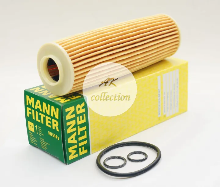 benz กรองน้ำมันเครื่อง ไส้กรองน้ำมันเครื่อง MANN FILTER HU514Yเครื่อง ...