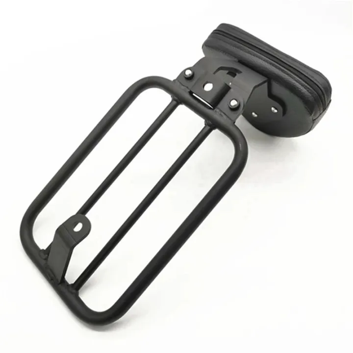 Motorcycle Rear Shelf Passenger Back Tailstock With Backrest Rear ...