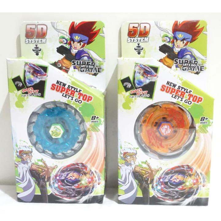 Gasing beyblade Super Top - 5D System - random model | Lazada Indonesia