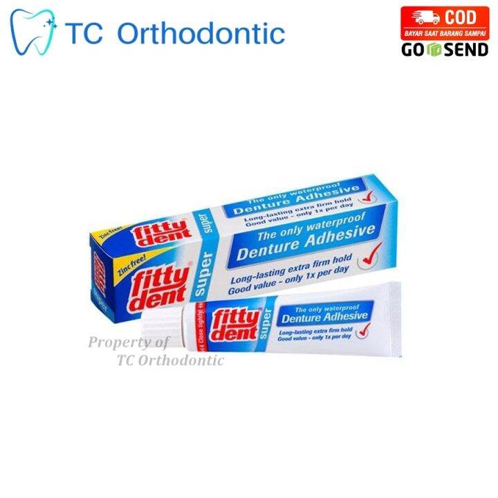 Lem Gigi Palsu Fittydent Super Tahan 24 Jam Anti Air Fittydent ...
