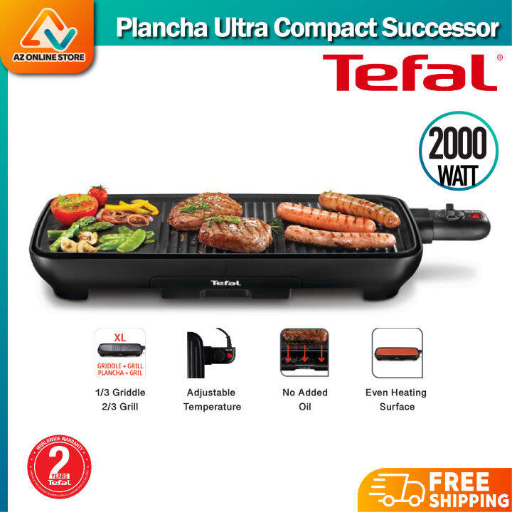 TEFAL PLANCHA ULTRA COMPACT SUCCESSOR TG3918 BARBEQUE GRILL | Lazada
