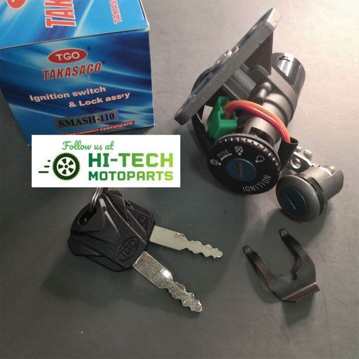 TAKASAGO Suzuki Smash 110 Lock Set with Main Ignition Switch | Lazada PH