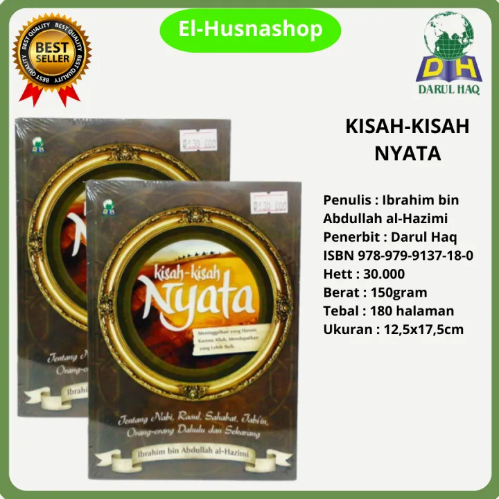 Buku Kisah Kisah Nyata Darul Haq Ibrahim Bin Abdullah Al-Hazimi ...