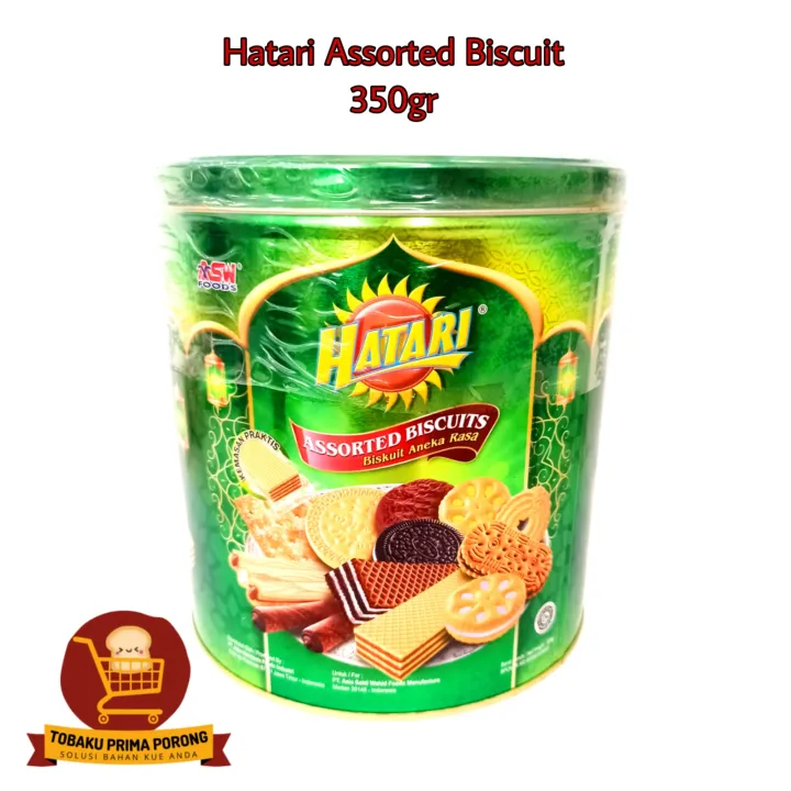 HATARI ASSORTED BISCUITS 350GR - KUE KALENG HATARI | Lazada Indonesia