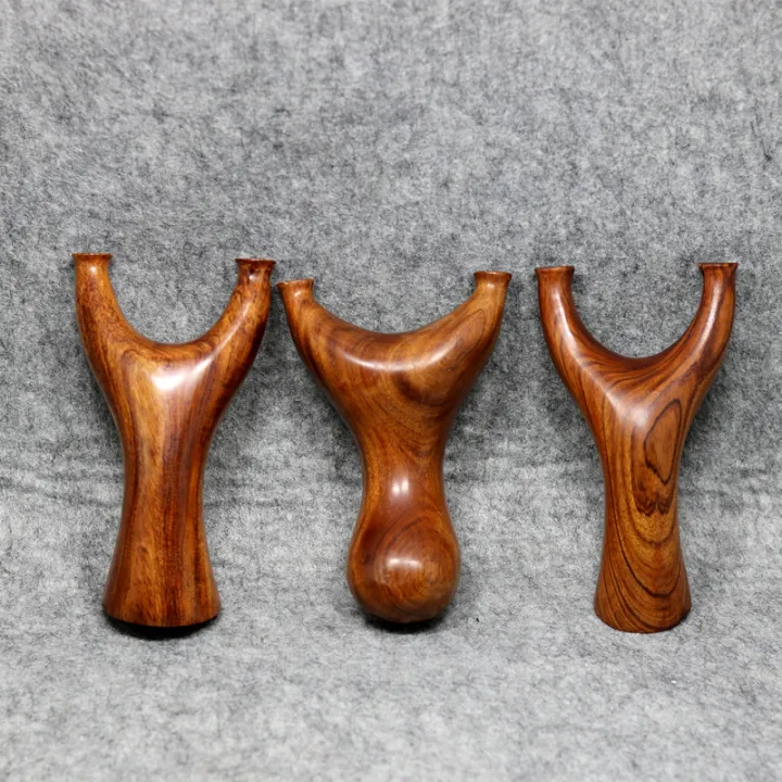 Post-wrapped solid wood copper head anti-curved flying tiger fork ...