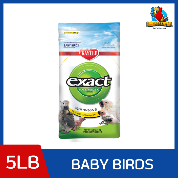Kaytee Exact Hand Feeding Formula for Baby Birds (5lb) | Lazada PH