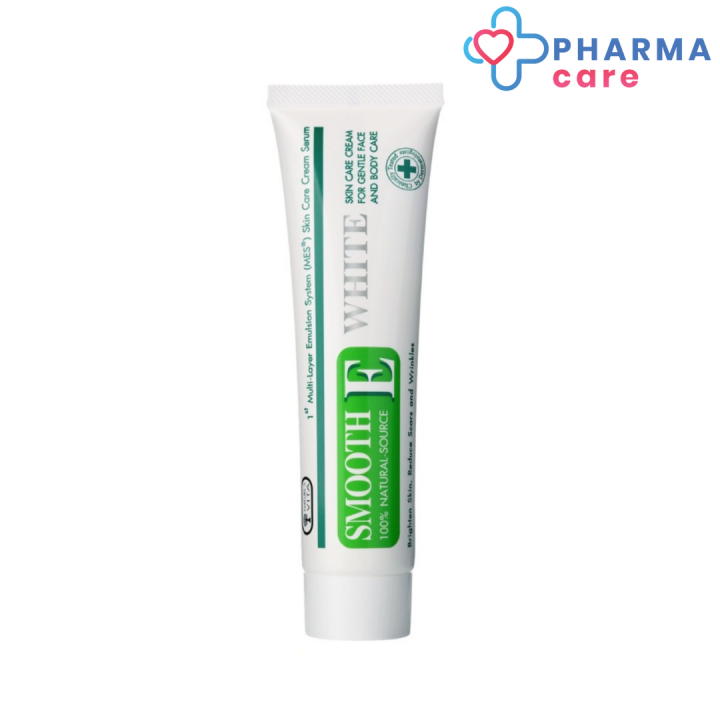 Smooth E Cream Plus White - สมูทอี ครีม พลัสไวท์ ขนาด 10 กรัม, 30 กรัม ...