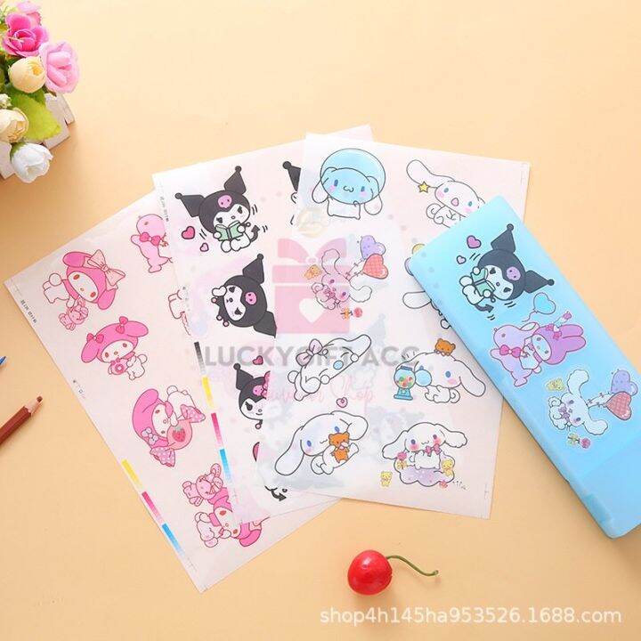 STIKER 2D KARAKTER SANRIO KARTUN JEPANG BESAR 14X23 CM GLOSSY / STICKER ...