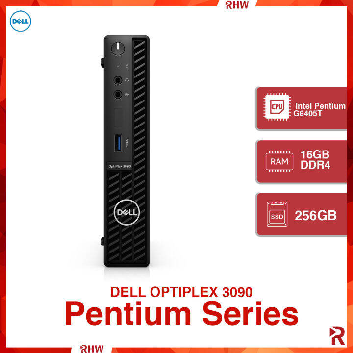 Intel Pentium G6405T Processor│Dell Optiplex 3090 MFF│8GB Memory│256GB ...
