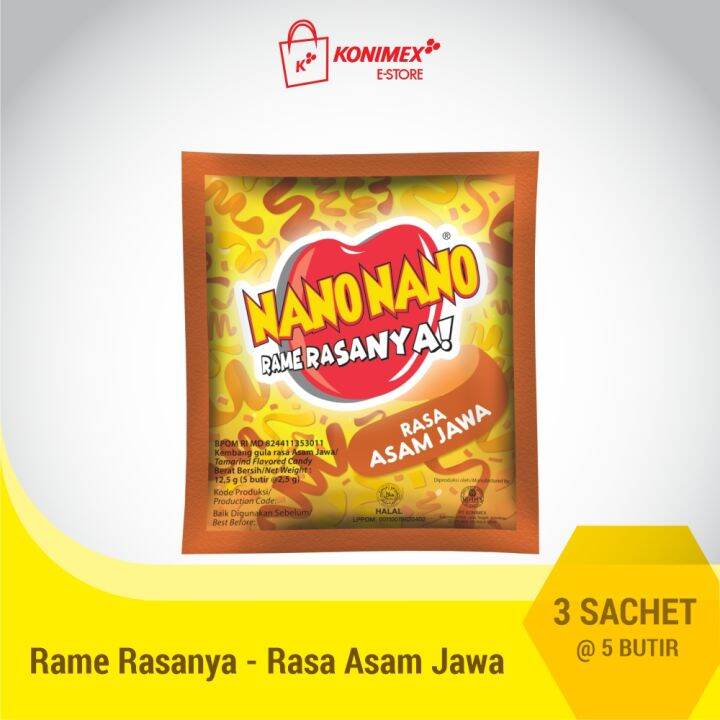 Nano Nano rasa Asam Jawa 3 sachet | Lazada Indonesia