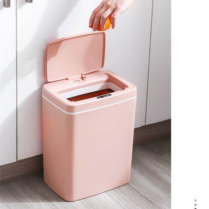 14L Smart Trash Can Wireless Sensor Automatic Trash Bin Nontouch ... 14L Smart Trash Can Wireless Sensor Automatic Trash Bin Nontouch ...