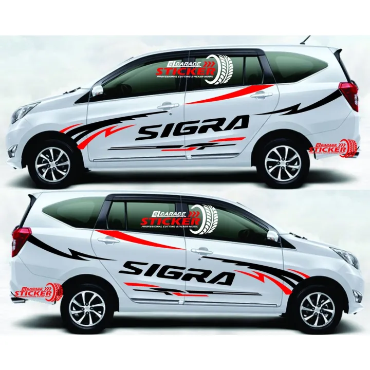 Stiker mobil sigra sticker mobil sigra cutting sticker mobil sigra ...