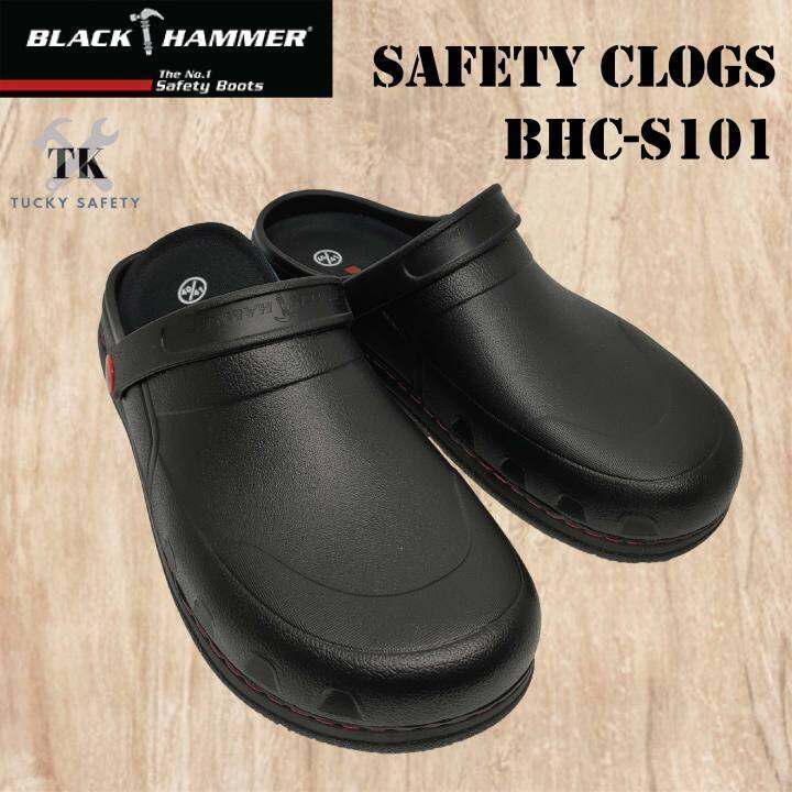 Black Hammer Black Safety Clogs (No Steel Toe) BHC-S101 | Lazada