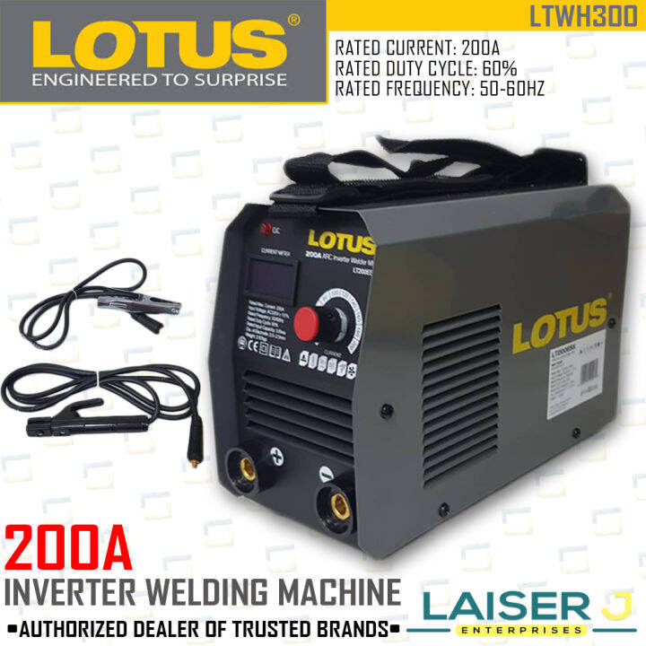 Lotus MINI 200A Arc Inverter Welding Machine LT200ESX | Lazada PH