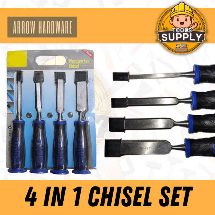 Wood Chisel 4 In 1 Set For Wood Works | Lazada PH
