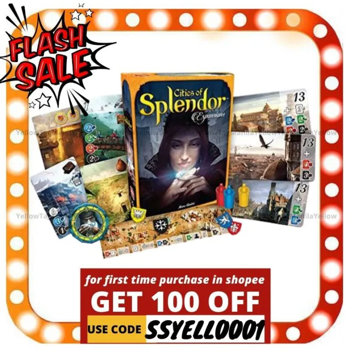flash sales ⚡Splendor Expansion Cities of Splendor Card Game⚡ | Lazada PH