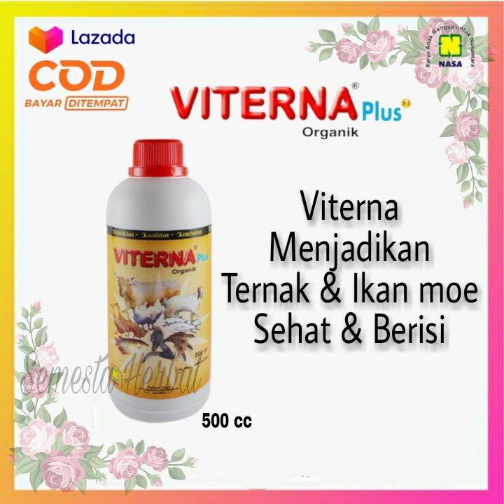 Viterna Nasa / Obat Penggemuk Kambing, Sapi, Domba / Suplemen Penambah ...