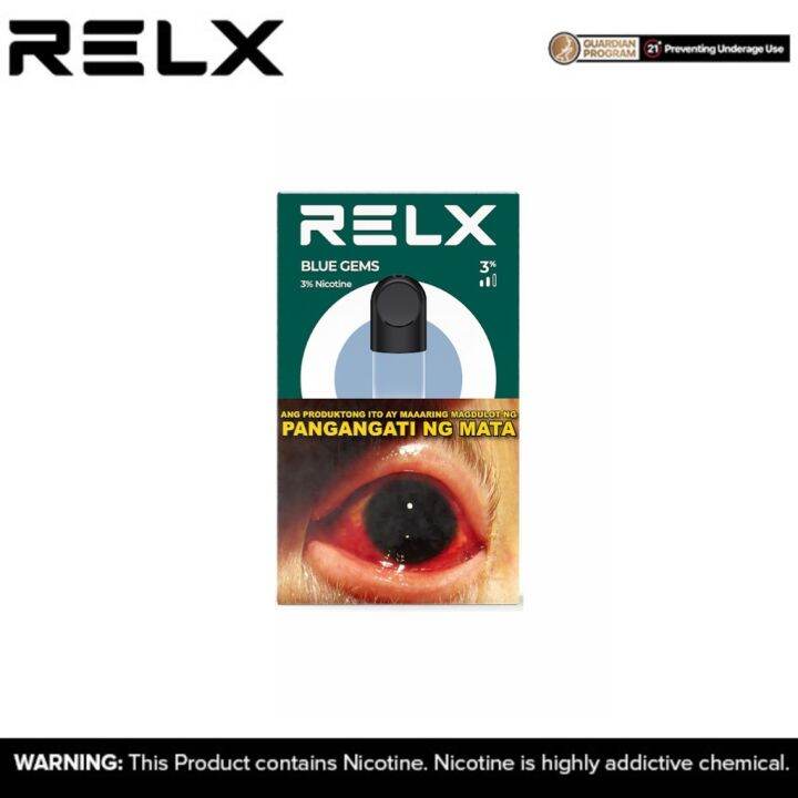 RELX Pod BLUE GEMS / BLUEBERRY For RELX INFINITY ESSENTIAL INFINITY ...