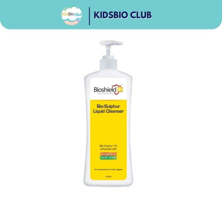 Bioshield E Bio-Sulphur Liquid Cleanser (250ml) | Lazada