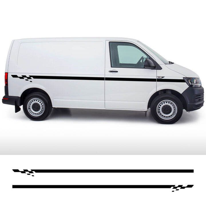 สำหรับ Volkswagen VW Transporter T4 T5 T6 2PCS รถสติกเกอร์ Camper Van ...