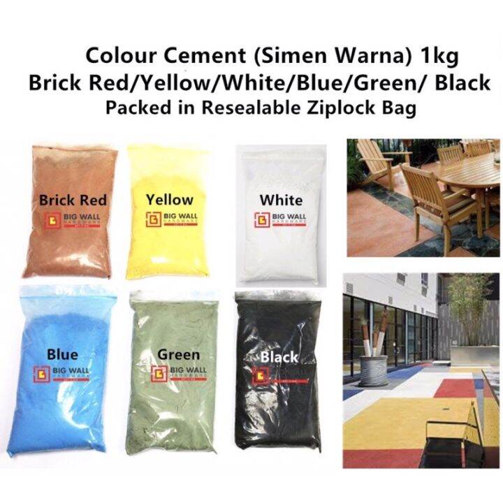 DURACEM 1kg Colour Cement for Decoration (Simen Warna) Available in ...