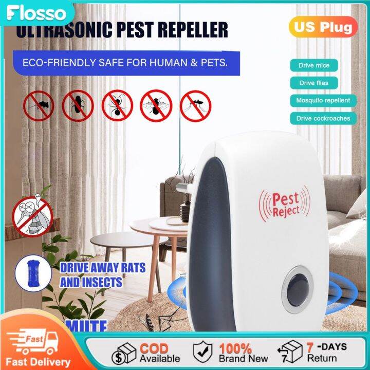 Ultrasound Mouse Cockroach Repeller Device Insect Rats Spiders Mosquito ...