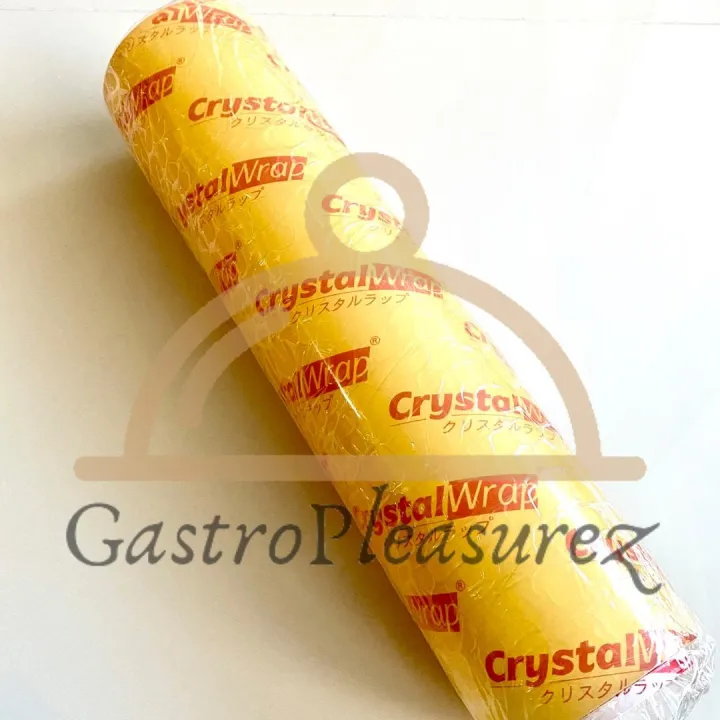 CrystalWrap Food Wrap Film 18" (450mm) x 400m | Food Safe | Ready Stock ...
