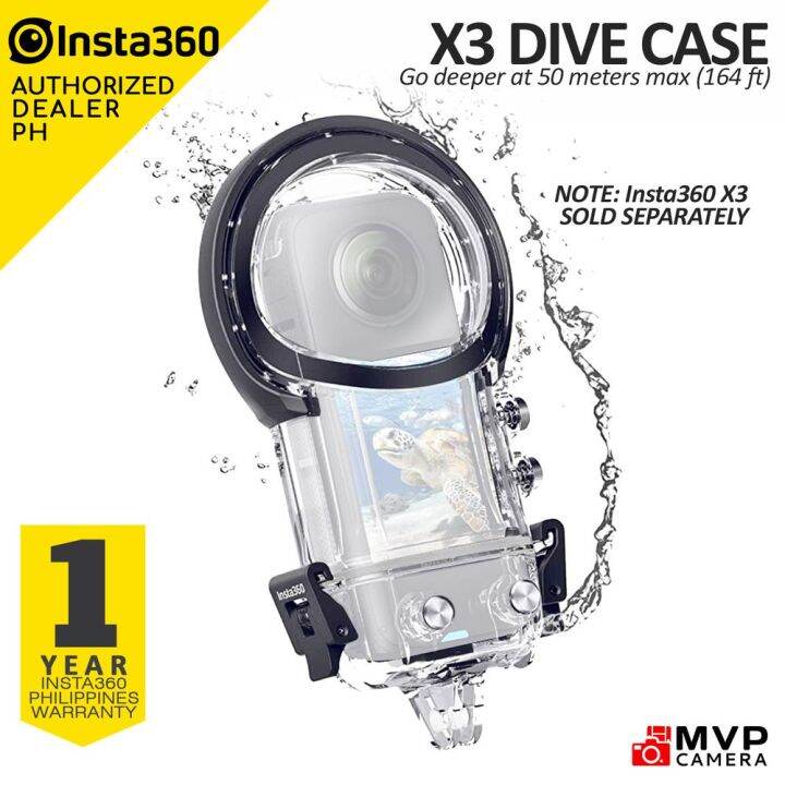 Insta360 X3 Dive Case Waterproof CINSBAQ/C Insta 360 MVP CAMERA | Lazada PH
