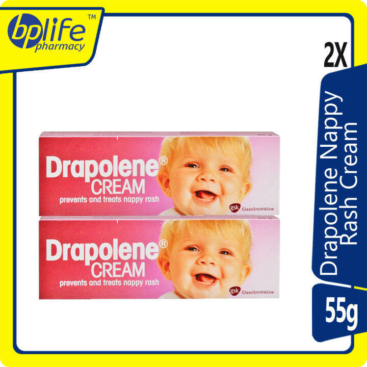 Drapolene Nappy Rash Cream 2 x 55g | Lazada