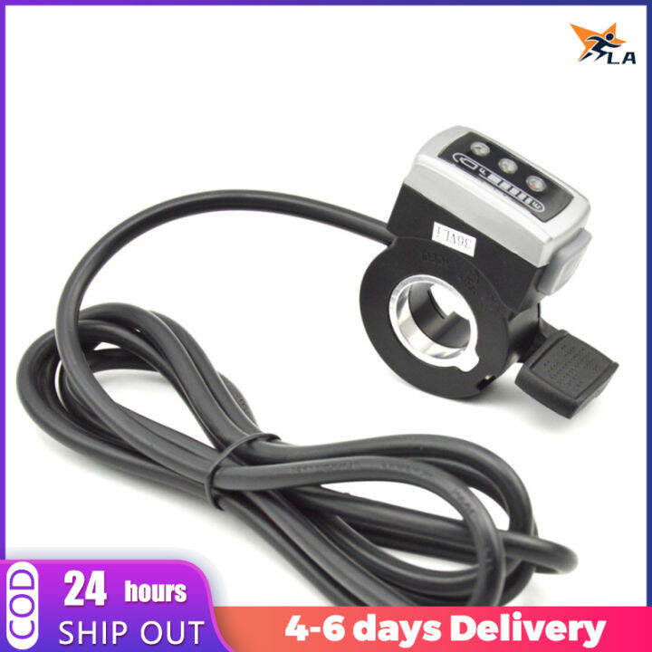 E-bike Finger Throttle Assembly Bicycle Variable Speed Power Display ...