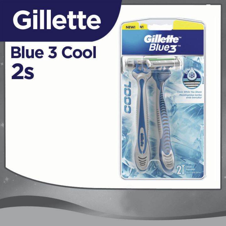 Gillette Disposable Razor Blue 3 Ice 2 | Lazada PH