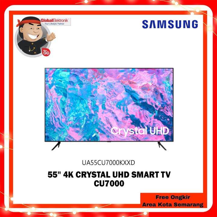 SAMSUNG 55CU7000 Crystal 4K UHD SMART TV CU7000 55 Inch UA55CU7000KXXD ...