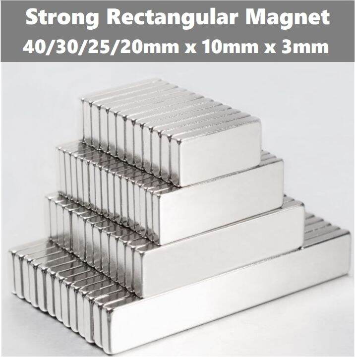 Strong Rectangular Magnet Rare Earth Neodymium (1 Piece) | Lazada