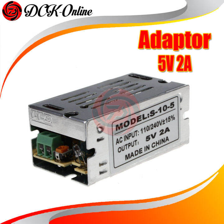 Power Supply 5V 2A Switching Adaptor Jaring DC 5 Volt 2 Ampere LED | Lazada Indonesia
