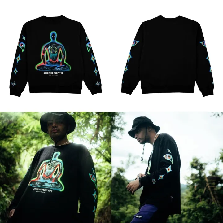 DBTK x Rastaclat Aura Black Long Sleeves / Hoodies Sweatshirts ...