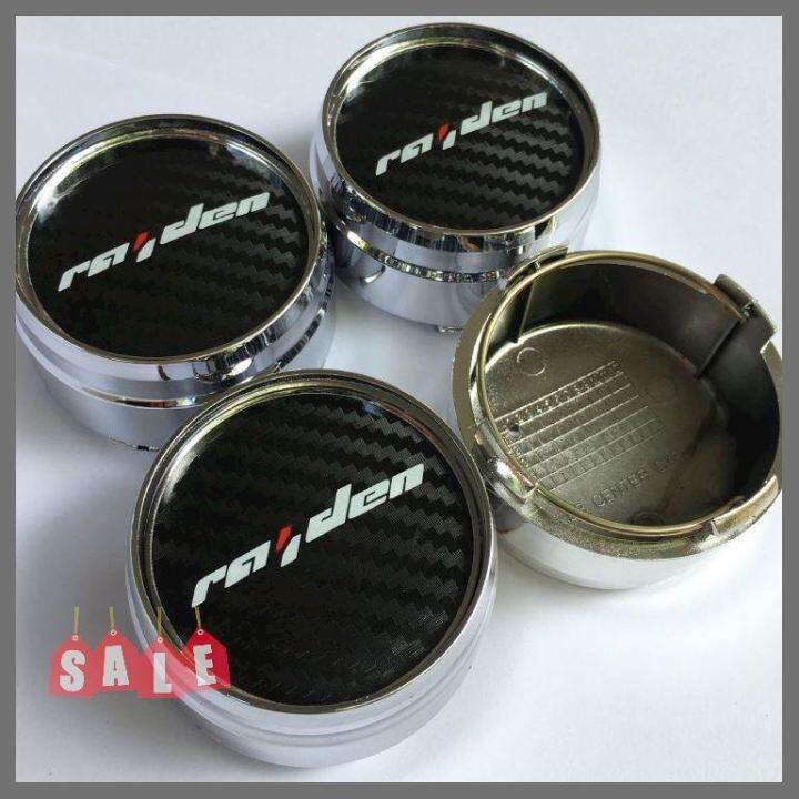 4 ฝาครอบดุมล้อ Lenso Raiden Racing PROJECT D SPEC G ไรเด้น เลนโซ่ 64 ...