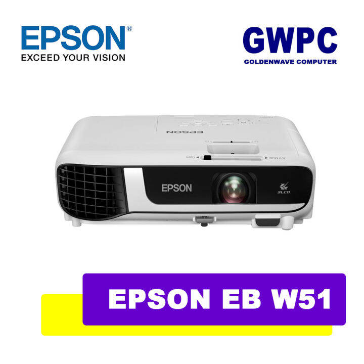 Epson EB-W51 WXGA 3LCD Projector EB W51 EBW51 | Lazada PH
