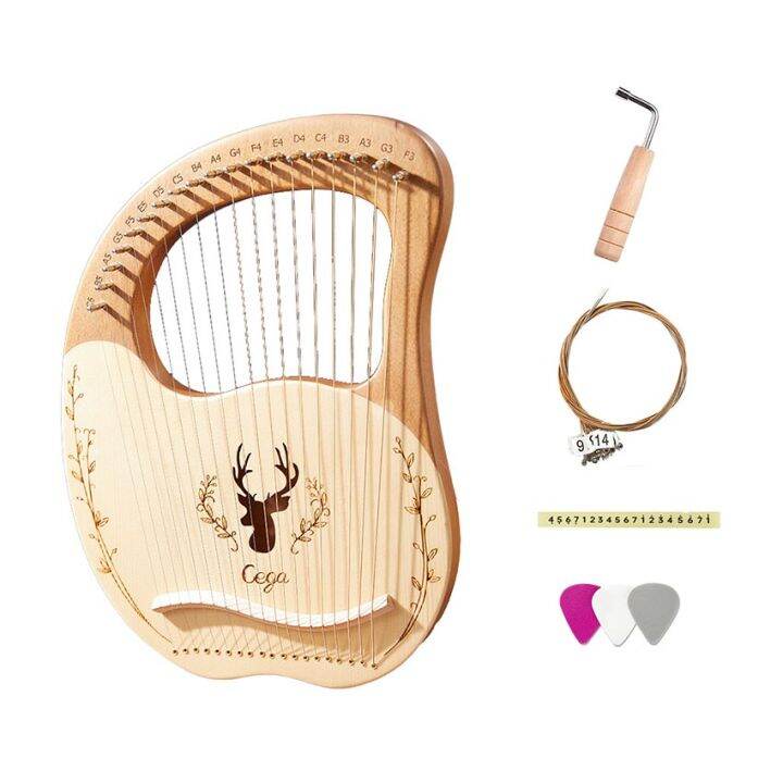 Lyre 19 String Beginner Easy To Learn Lyre 19 String Harp Lyre Small